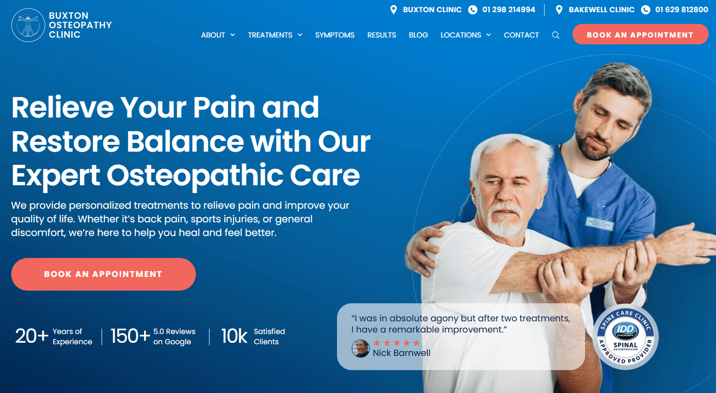 IDD Therapy: Treatment for Chronic Back Pain - Buxton Osteopathy